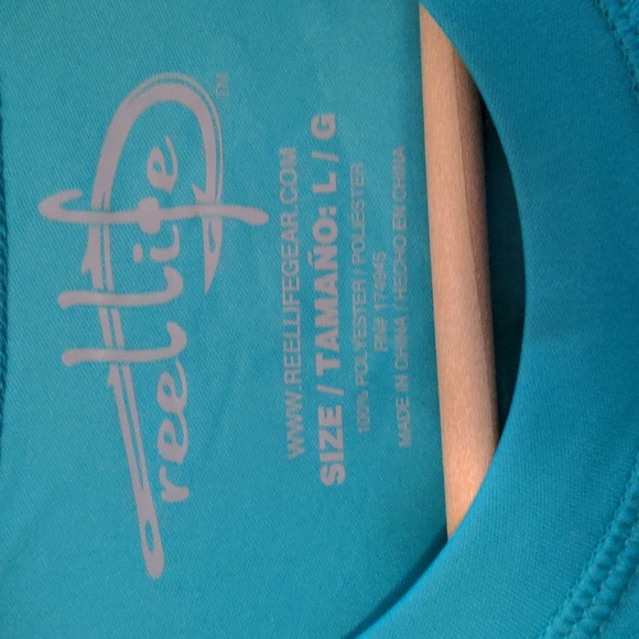 reel life | Shirts | Mens Reel Life Sun Defender Long Sleeve Uv Tee ...